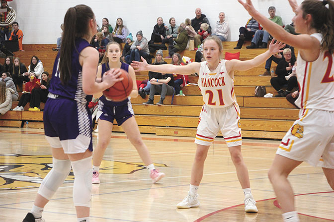 Sending seniors off in style: Hancock girls wrap up regular season with ...